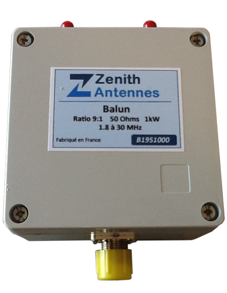 BALUN 1:1 1kW 50Ω / 50Ω | ZenithAntennes.fr | Distributeur et fabricant d’équipement en ...